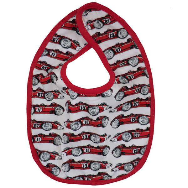 Vintage Racing Car Bib – Expressions Gifts & Homeware